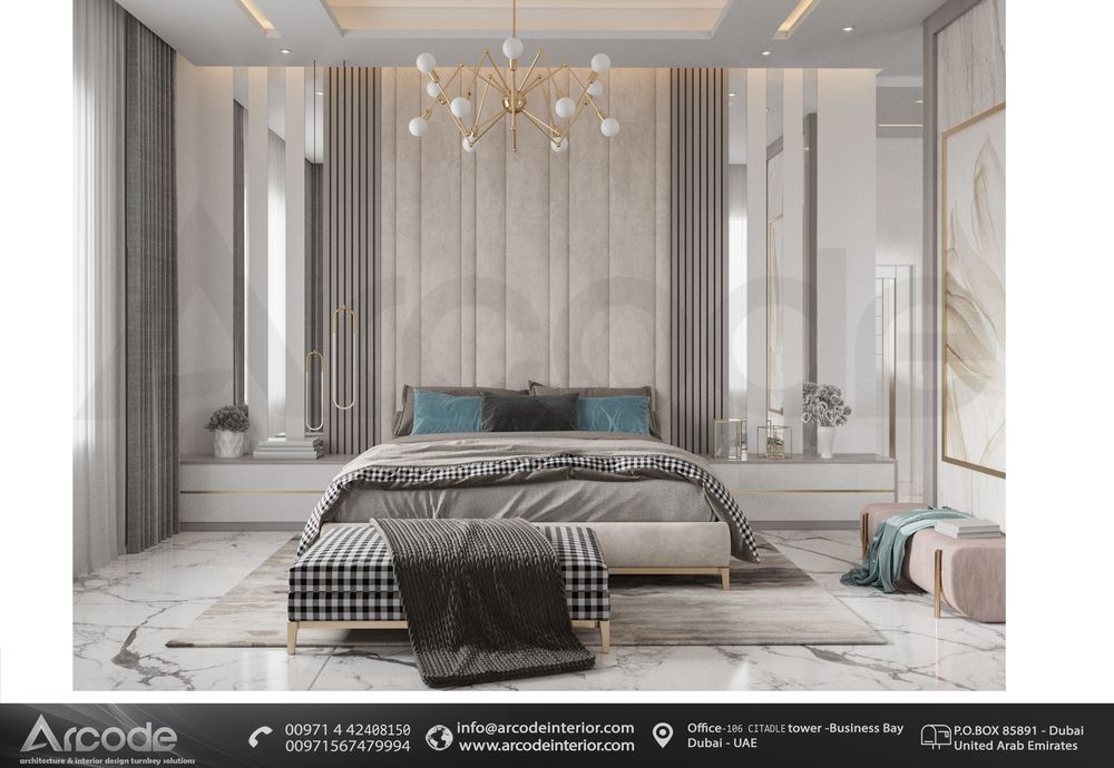 Arcode Interior > Gallery > Bedrooms > MODERN MASTER BEDROOM