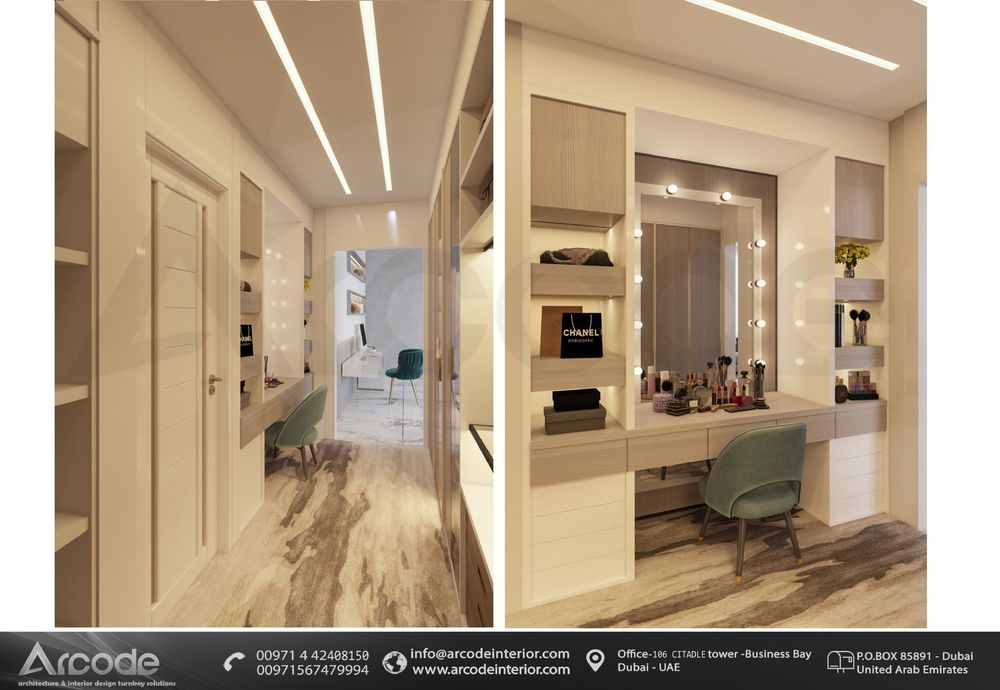 Arcode Interior > Gallery > Attached Rooms > MODERN DRESSING ROOM