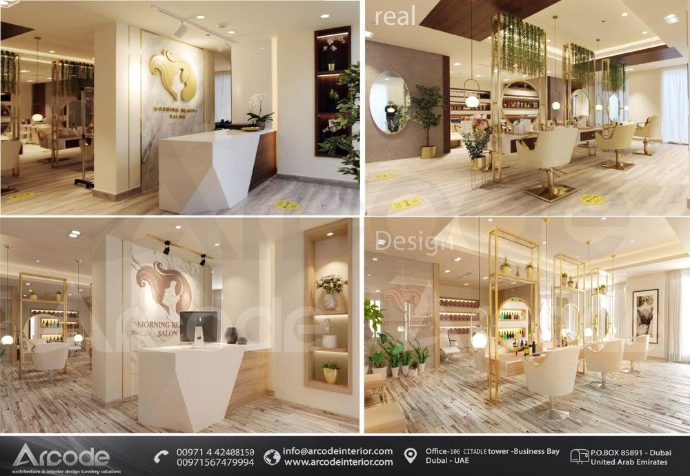 Arcode Interior > Gallery > Retails > Modern Design and Fitted Beauty Salon