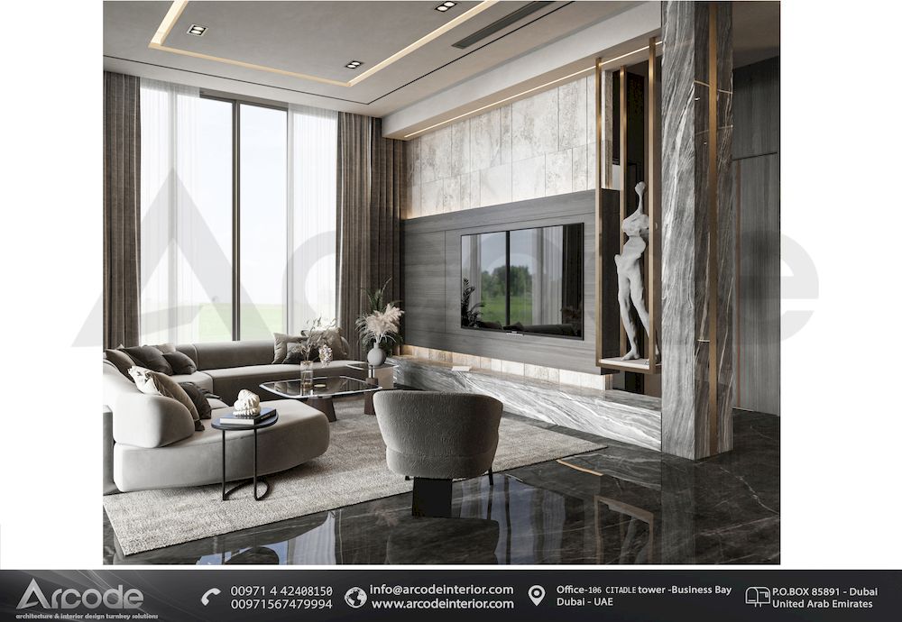 Arcode Interior > Gallery > Living Room > MODERN LIVING AREA DESIGN
