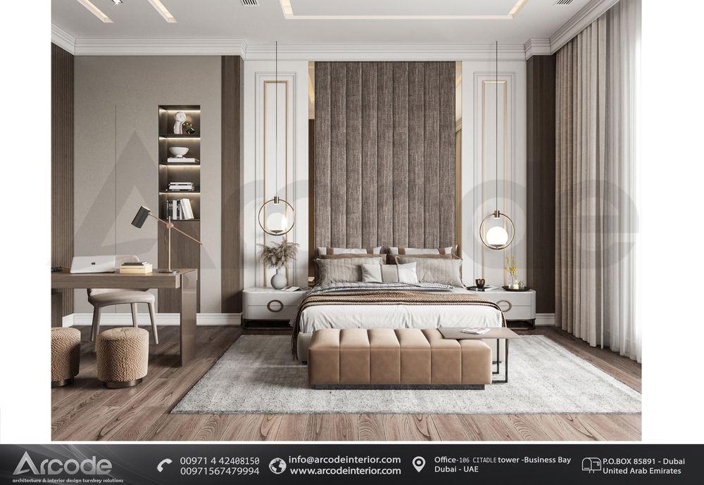 Arcode Interior > Gallery > Bedrooms > MODERN MASTER BEDROOM AREA