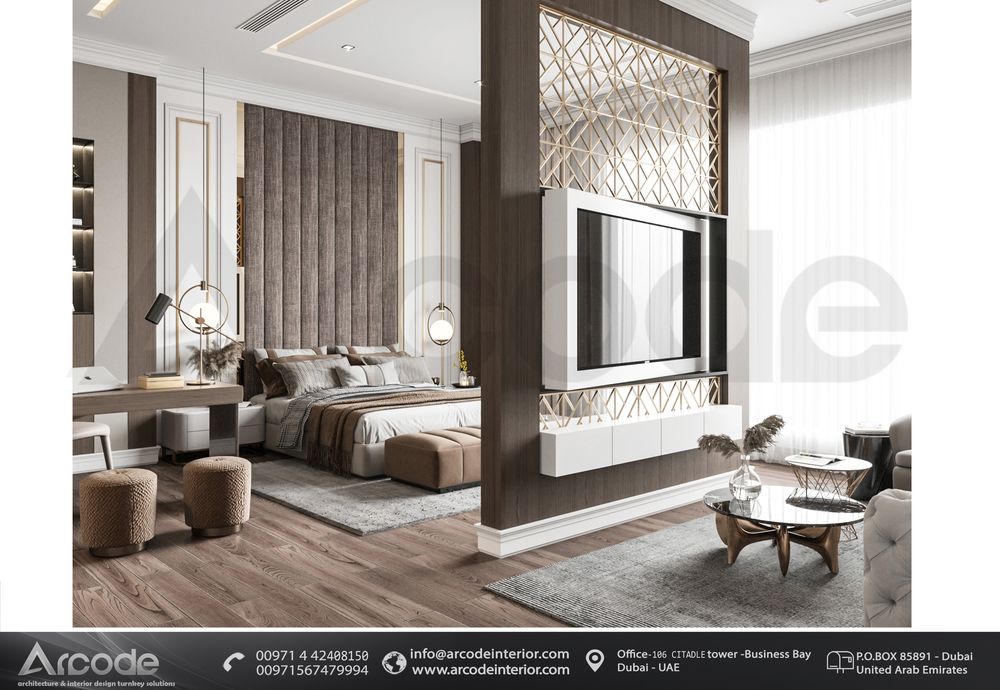 Arcode Interior > Gallery > Bedrooms > MODERN MASTER BEDROOM AREA