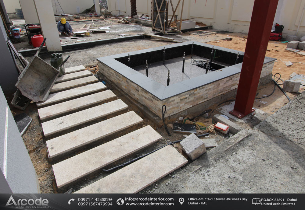 Arcode Interior > Gallery > Landscape > On-Going Al Nouf villa Project